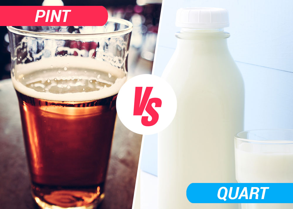 Pint Vs Quart Best Difference